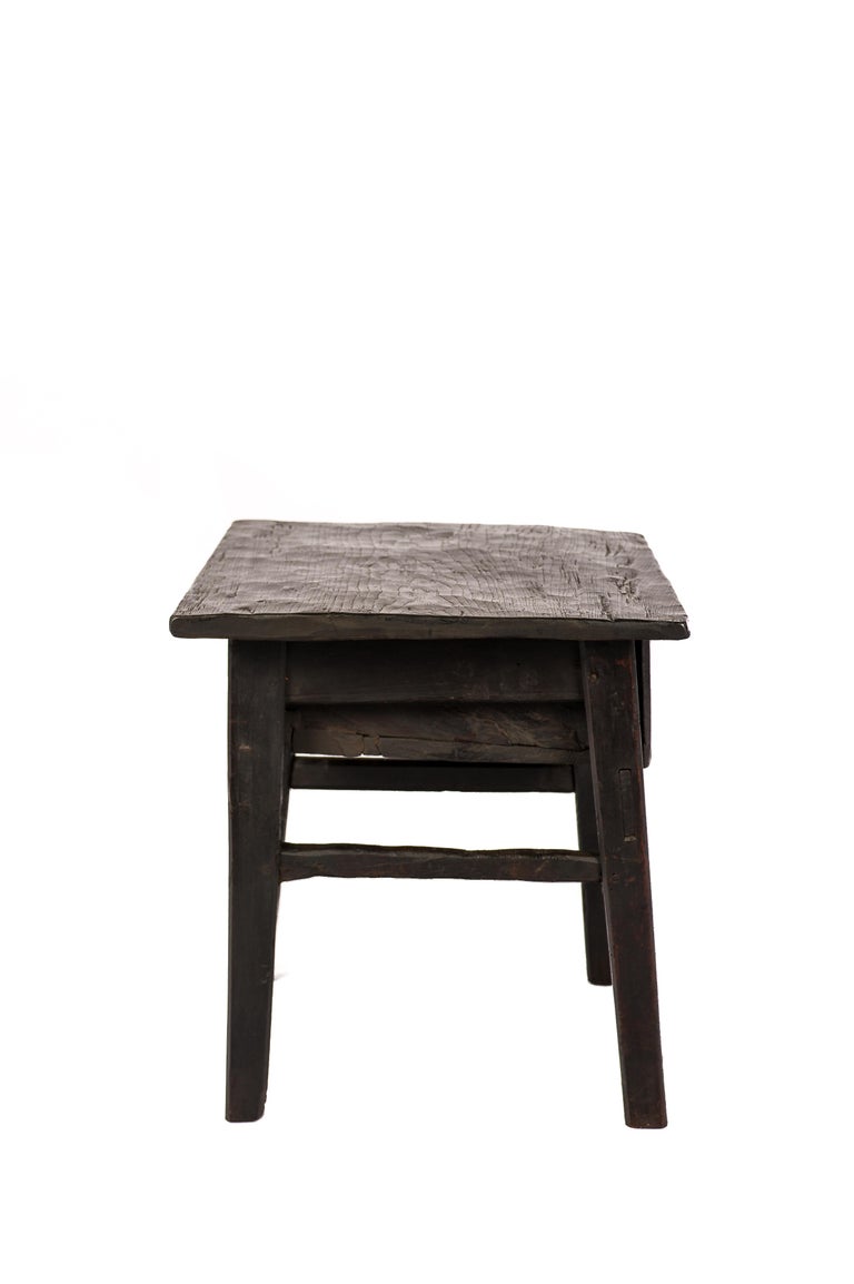 Antique 18th Century Spanish Provincial Chestnut Side Table or Tavern ...