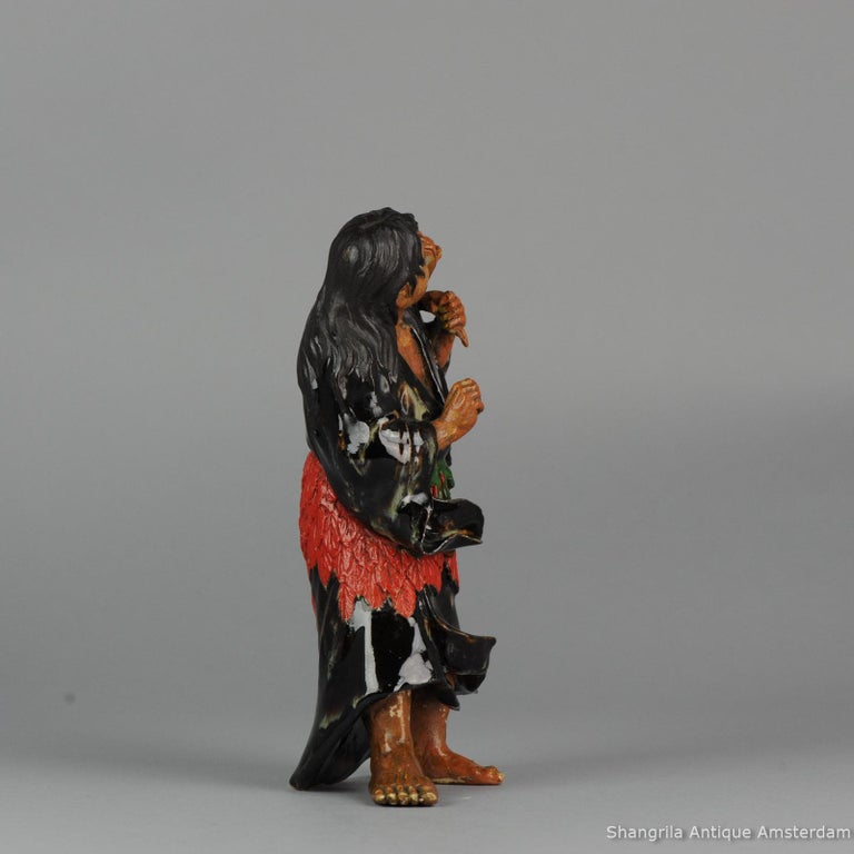 Antique 1900 Ryosai Sumida Artist Signed Japanese Porcelain Statue Liu ...