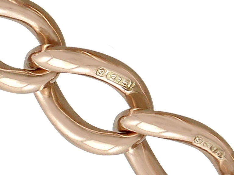 Antique 1900s Yellow Gold Double Albert Watch Chain with T Bar at 1stDibs