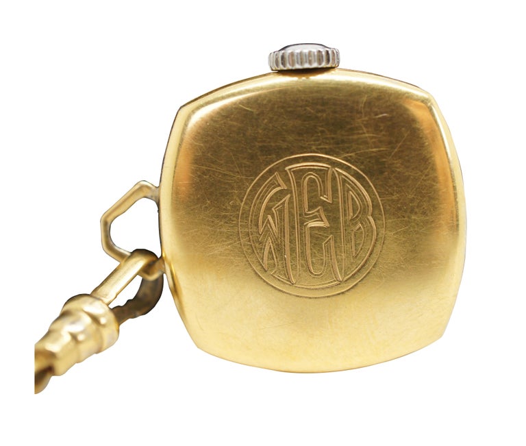 Antique 1920s Hamilton Wadsworth 14k Gold Glow in the Dark Pendant ...