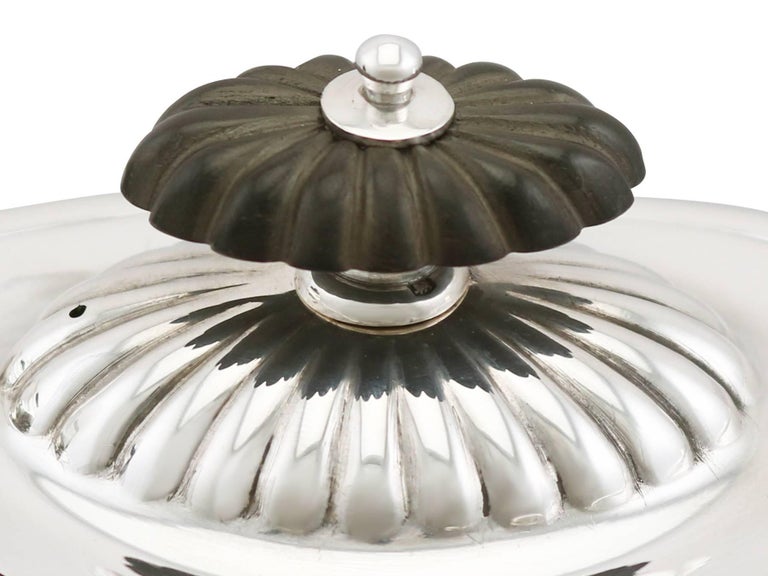 Antique 1920s Queen Anne Style Sterling Silver Coffee Pot at 1stDibs