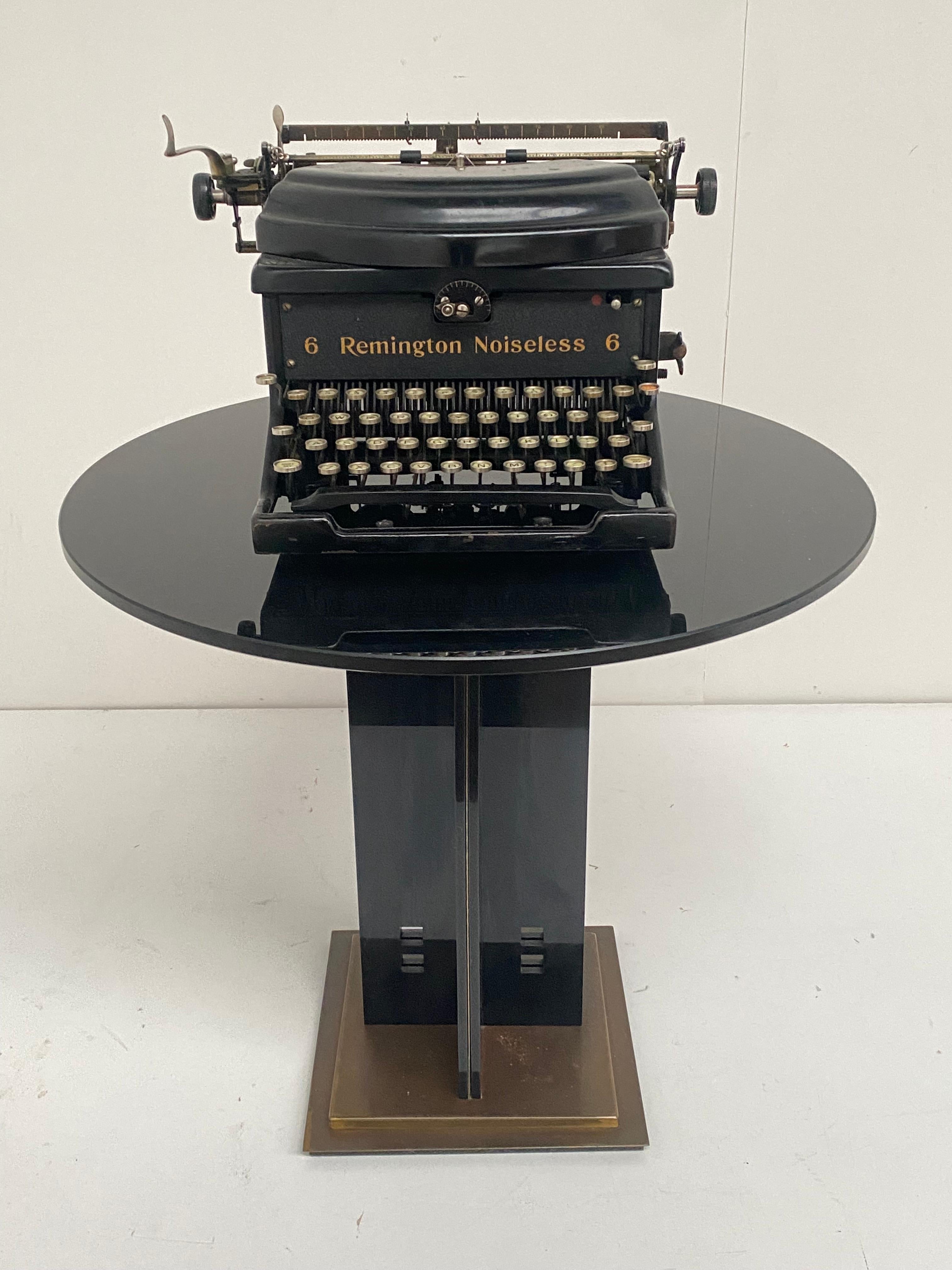 Antique 1924 Remington Noiseless Standard 6 Typewriter For Sale at ...