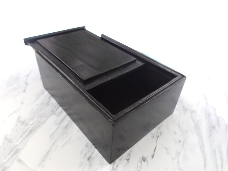 Antique 19th Century a Chinese Zitan Box For Sale at 1stDibs
