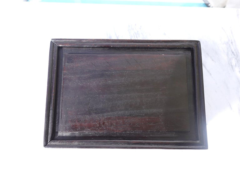 Antique 19th Century a Chinese Zitan Box For Sale at 1stDibs