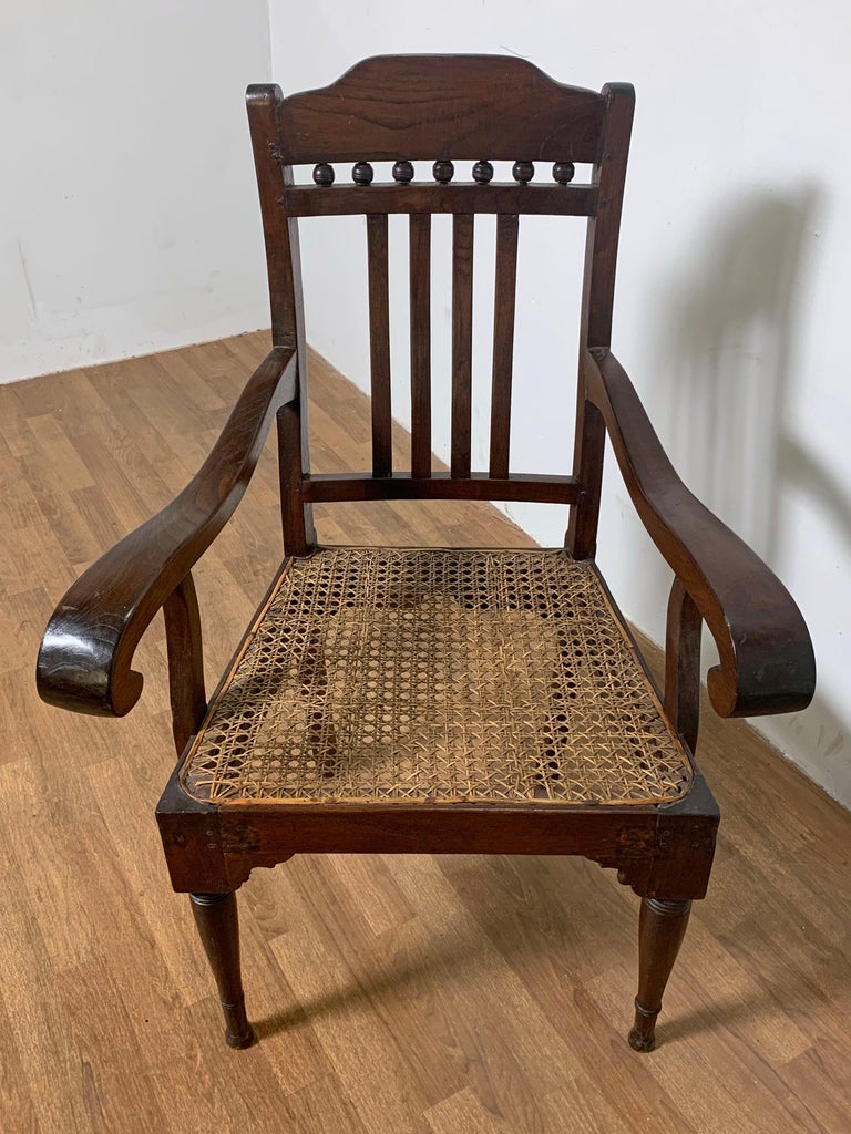 Antique 19th Century Anglo Indian British Plantation Style Colonial ...