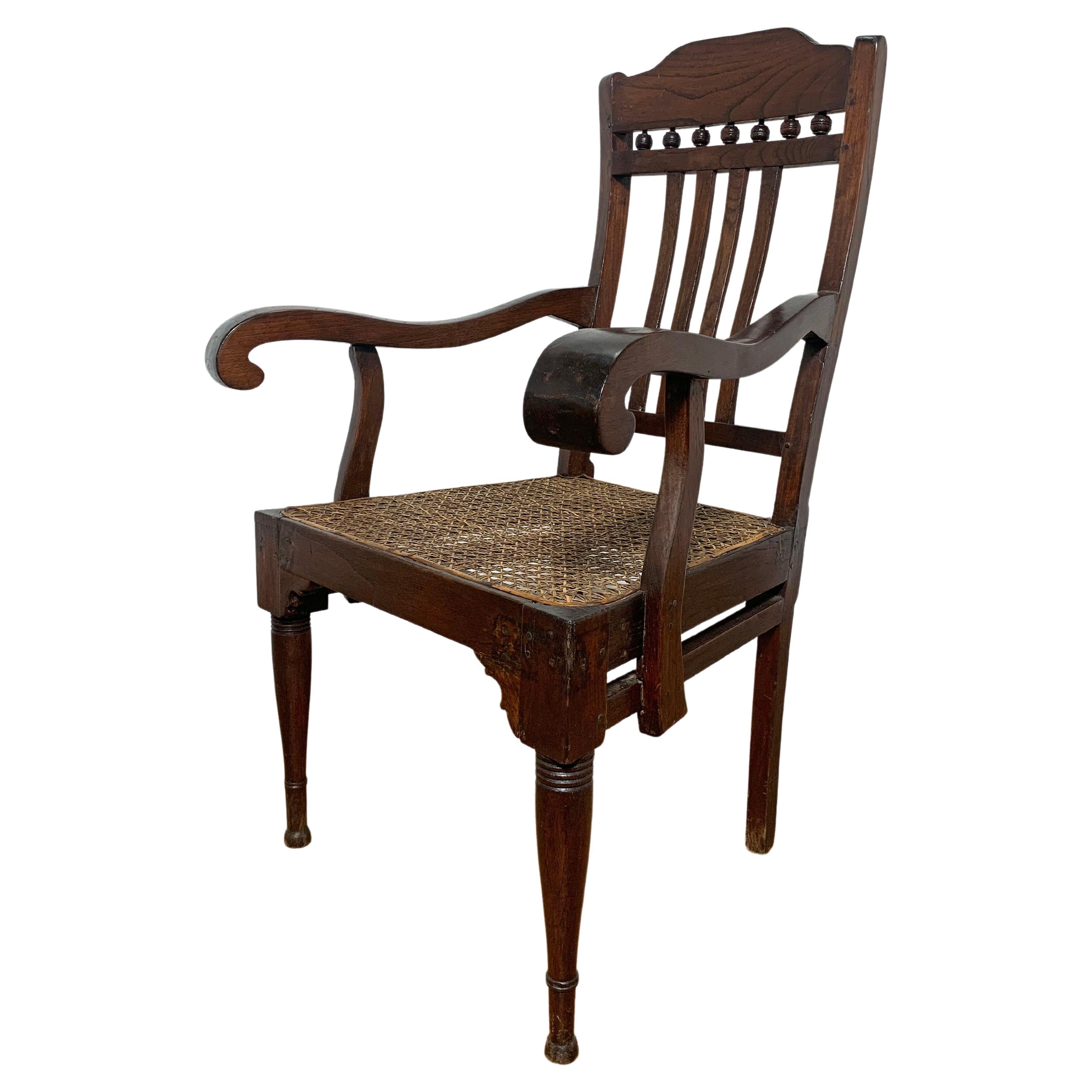 British Colonial Plantation Chair at 1stDibs | plantation chair ...