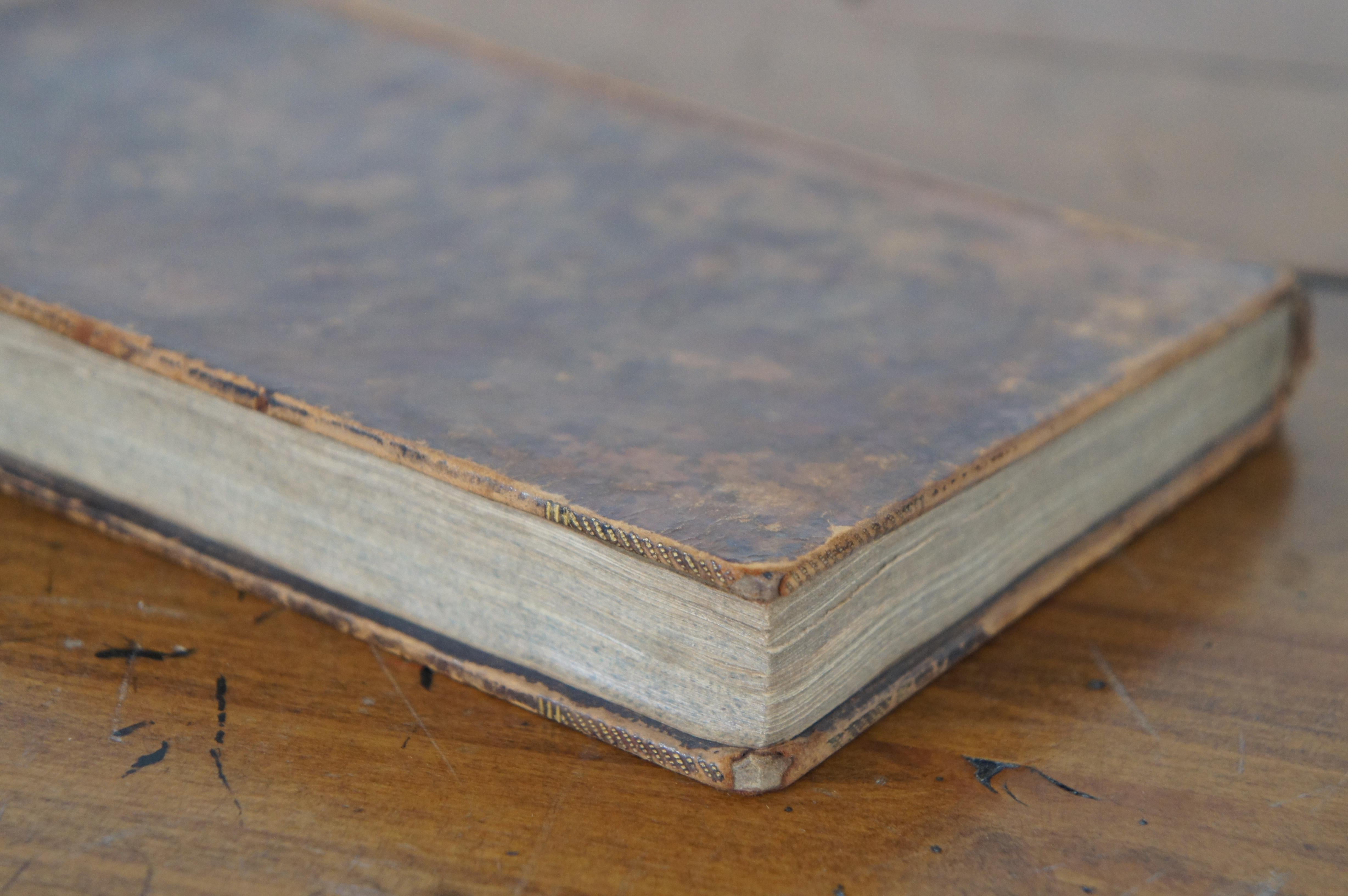 Antique 19th Century Belisarius M. Marmontel Whittingham Leather Bound ...