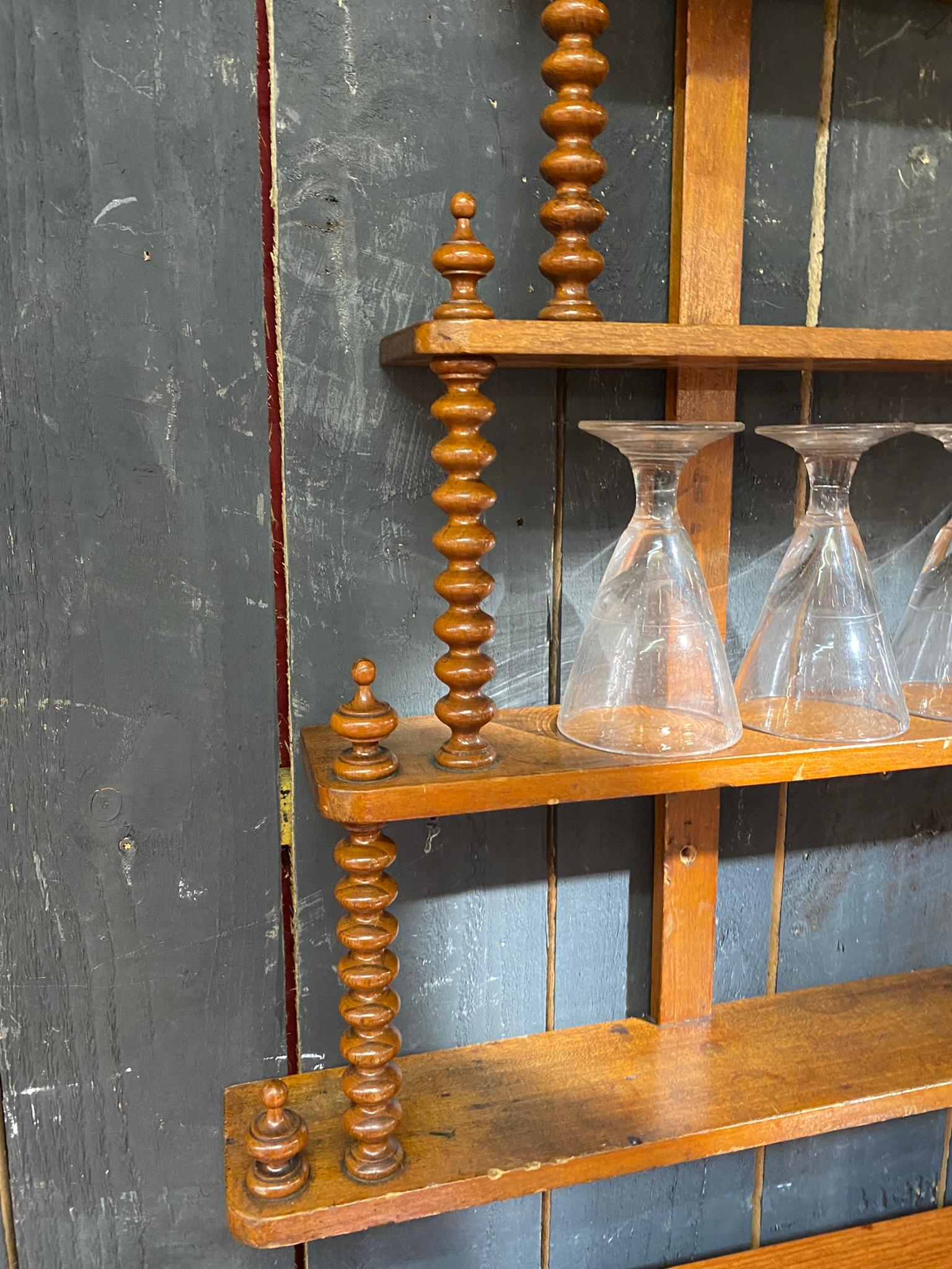 Antique 19th Century Bistro Shelf For Sale at 1stDibs