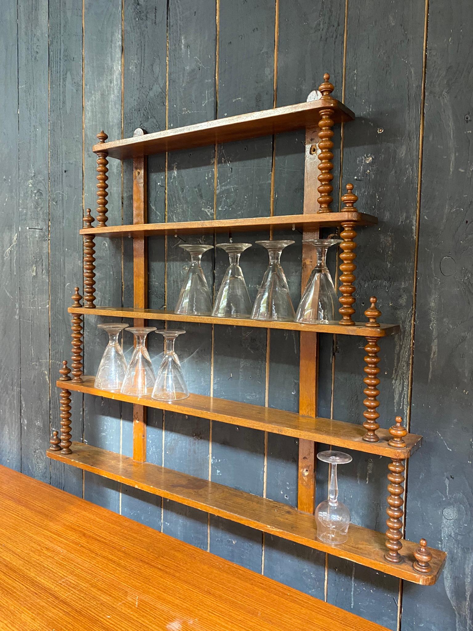 Antique 19th Century Bistro Shelf For Sale at 1stDibs
