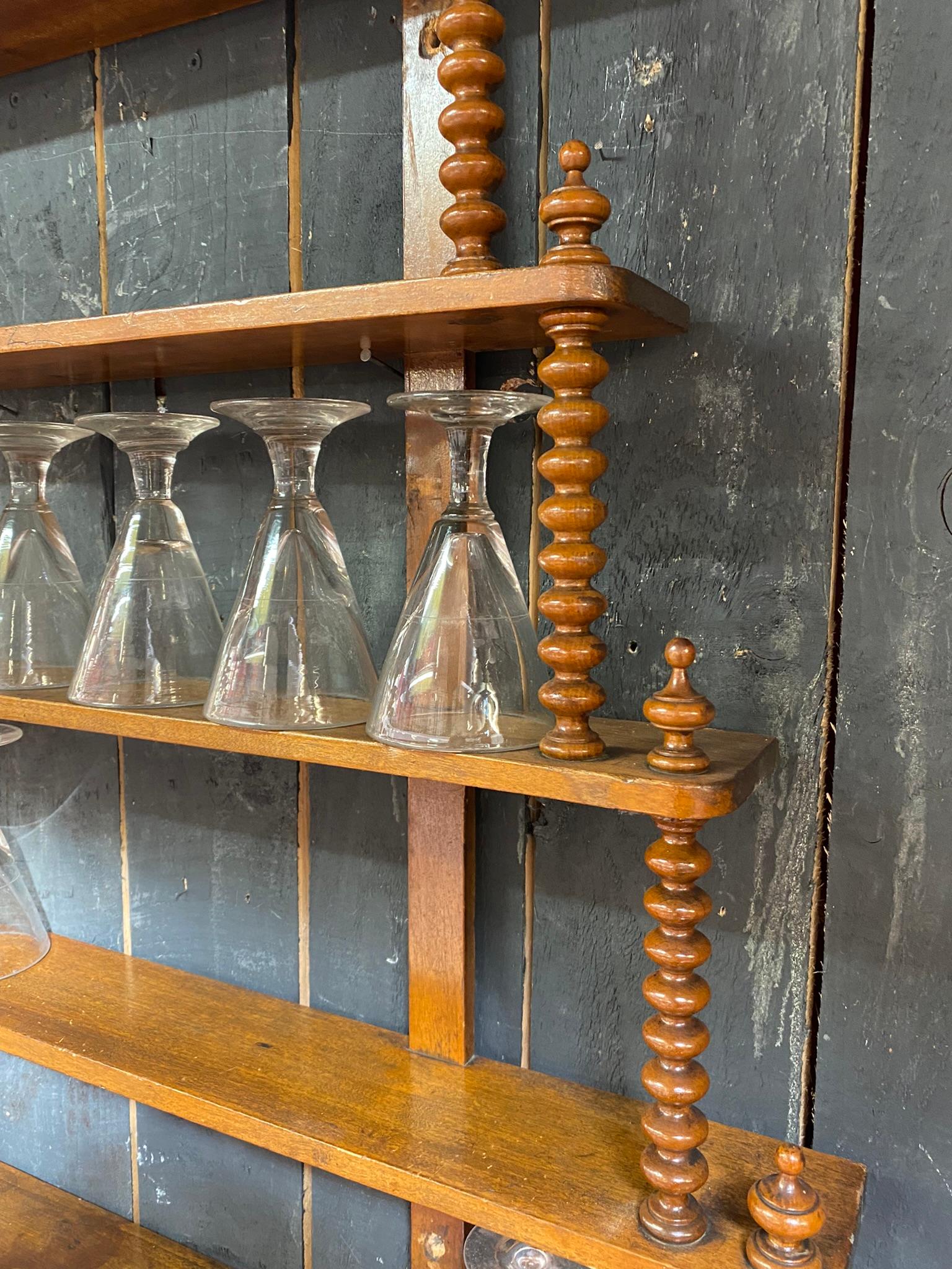 Antique 19th Century Bistro Shelf For Sale at 1stDibs