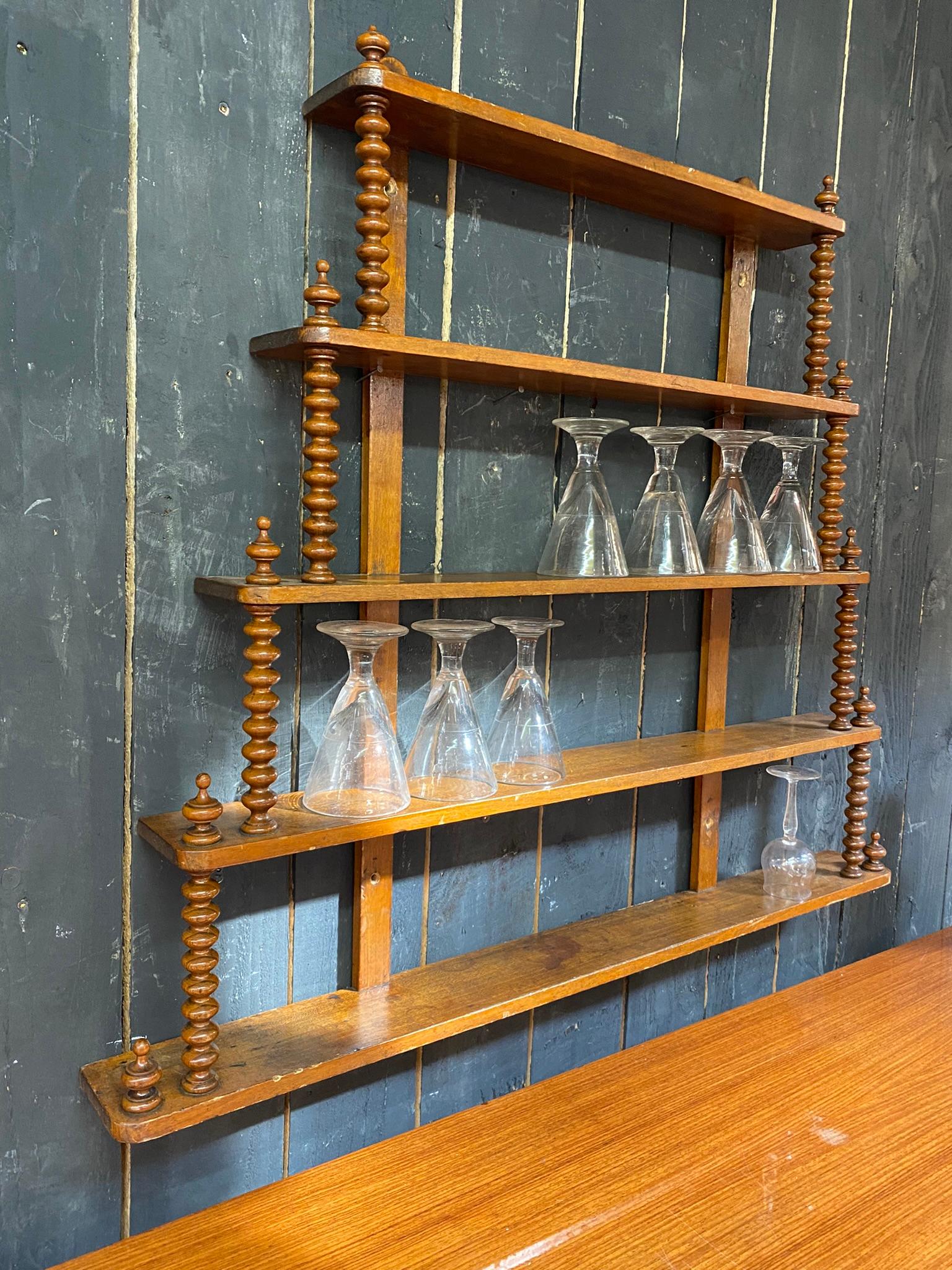 Antique 19th Century Bistro Shelf For Sale at 1stDibs