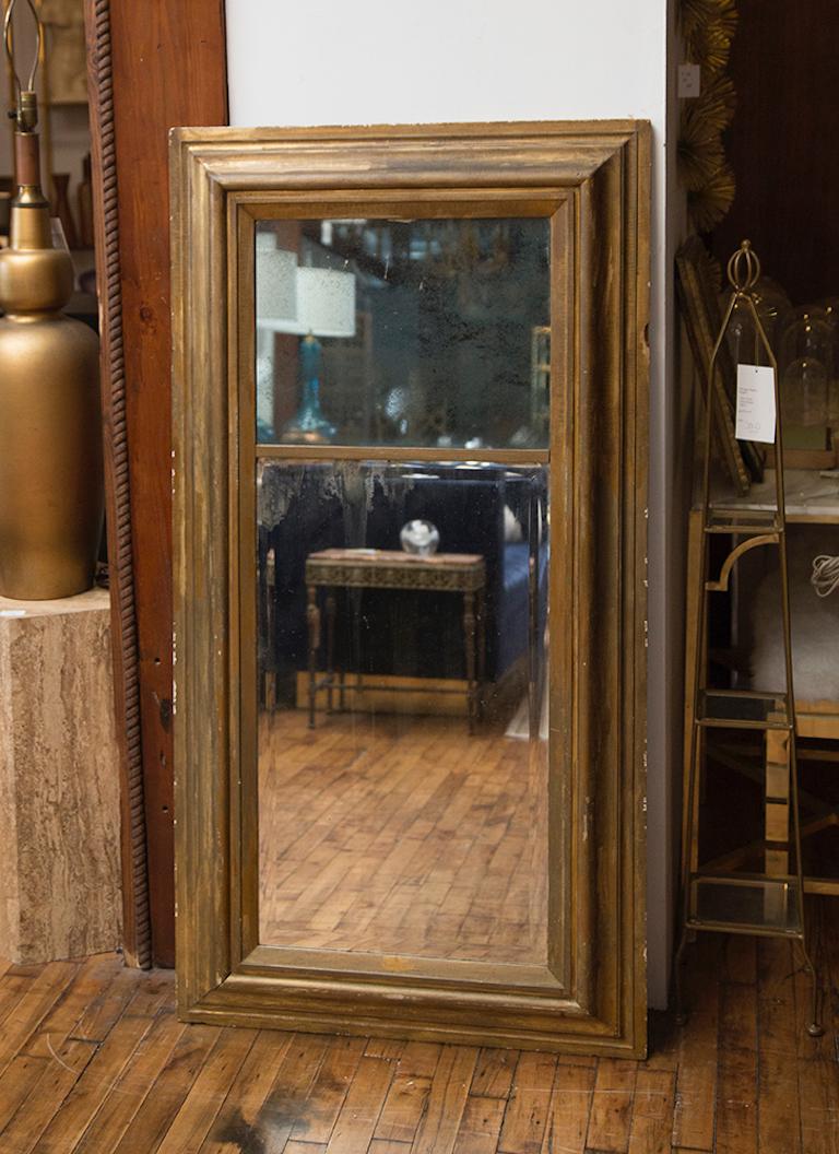 Antique 19th Century European Floor Mirror For Sale at 1stDibs