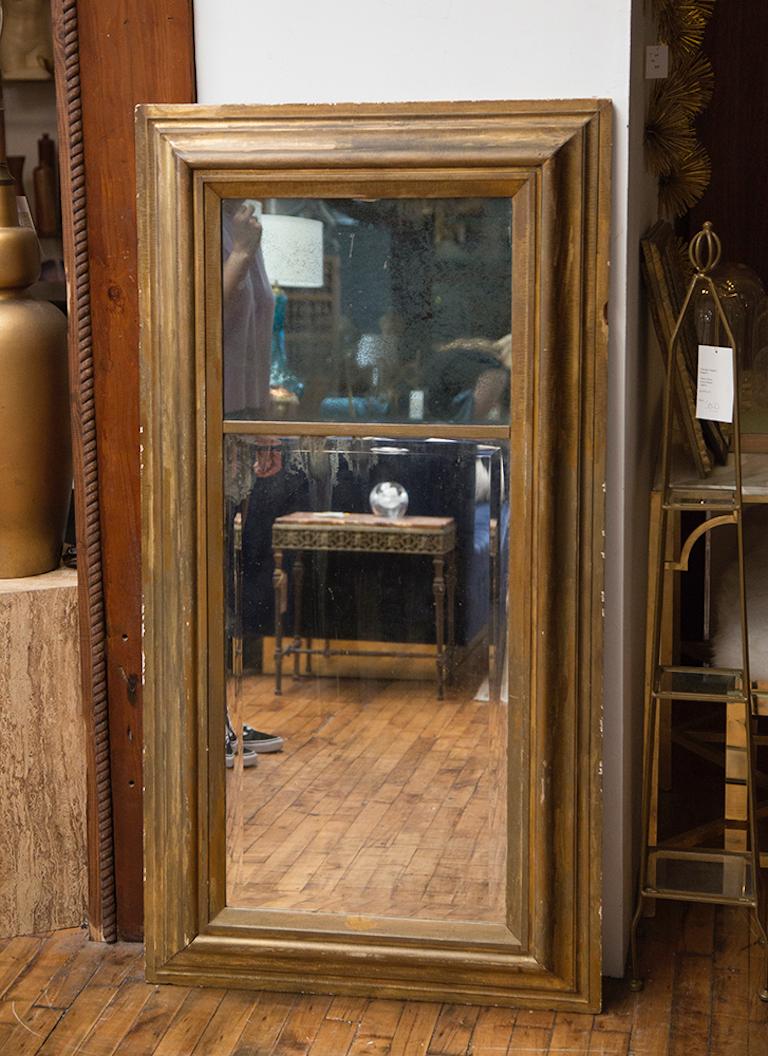 Antique 19th Century European Floor Mirror For Sale at 1stDibs