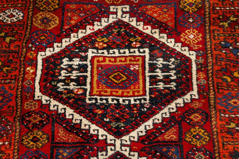 Antique 19th Century Fine Turkish Yuruk Long Runner Rug For Sale at 1stDibs