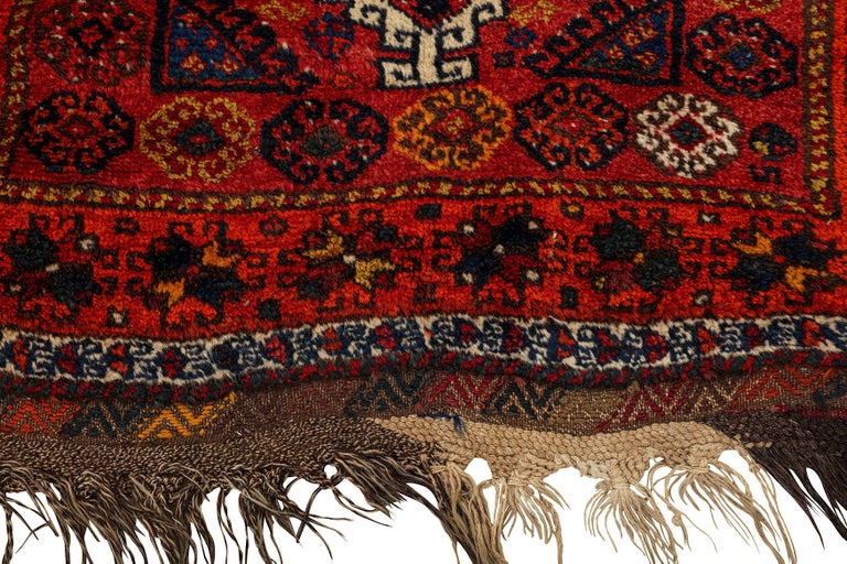 Antique 19th Century Fine Turkish Yuruk Long Runner Rug For Sale at 1stDibs