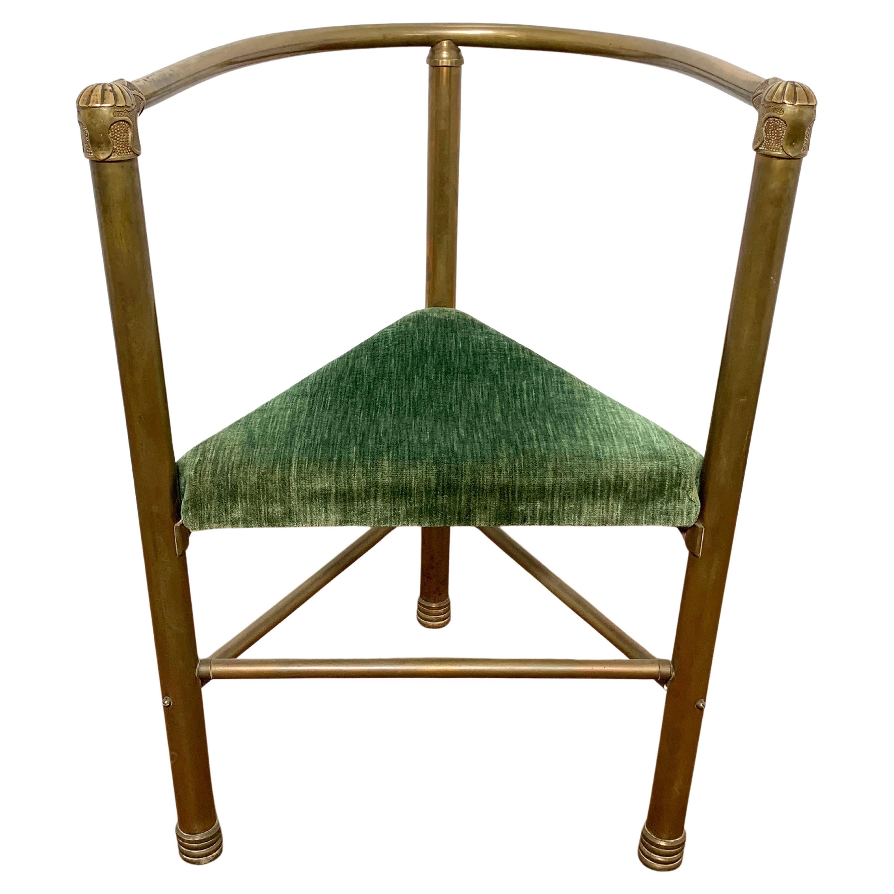 Set of Antique 19th Century French Corner Chairs Breton Brittany ...