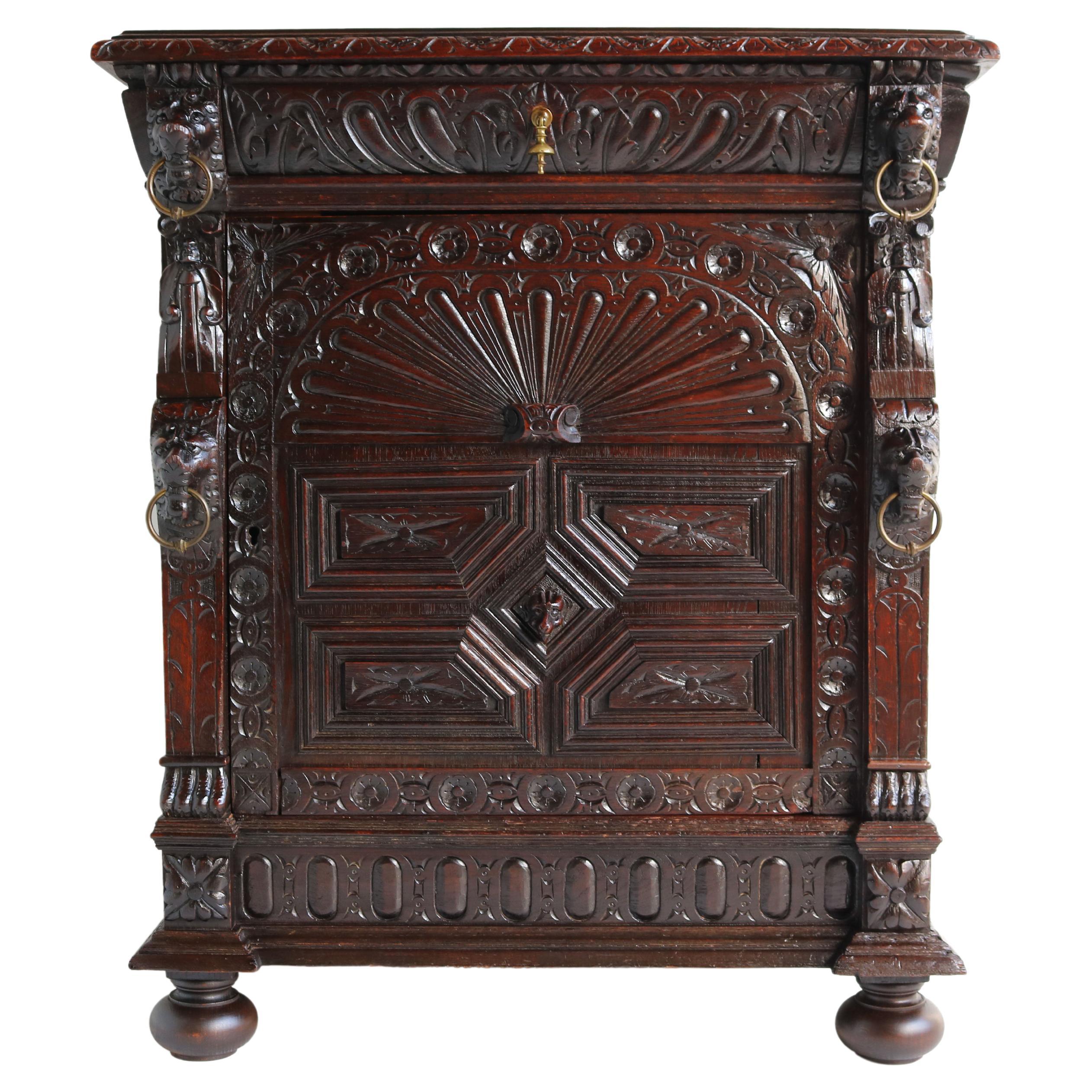 19th Century French Renaissance Carved Chest at 1stDibs