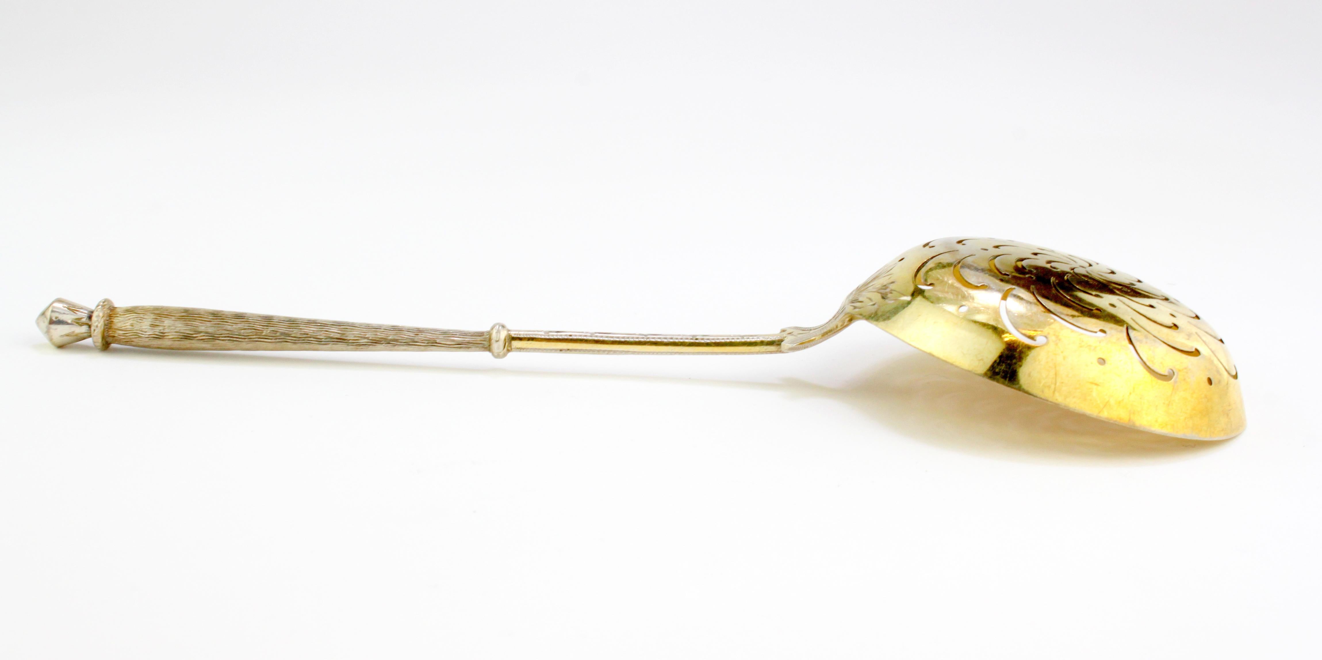Antique 19th Century French Silver Sugar Caster For Sale at 1stDibs