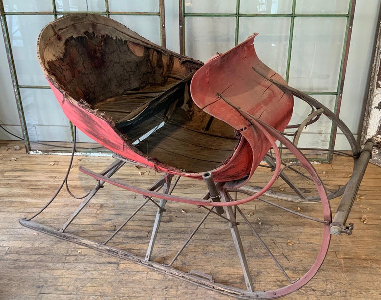 Antique 19th Century Horse Drawn Sleigh at 1stDibs | antique sleighs ...