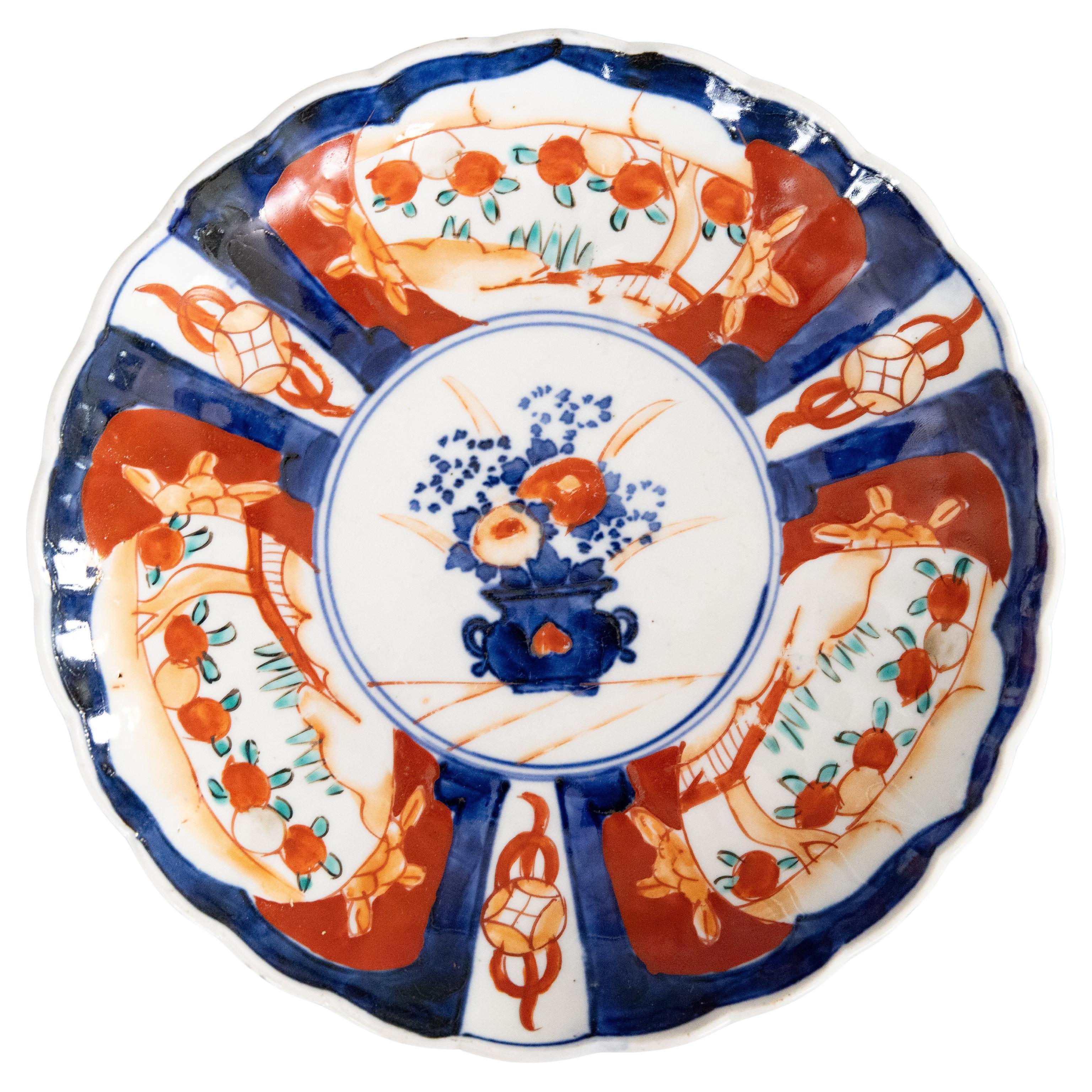 19th Century Imari Porcelain Lidded Bowl Jewelry Box For Sale at 1stDibs