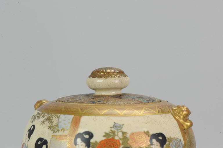20th Century Japanese Satsuma Koro Japanese Satsuma Ware, Japan at 1stDibs