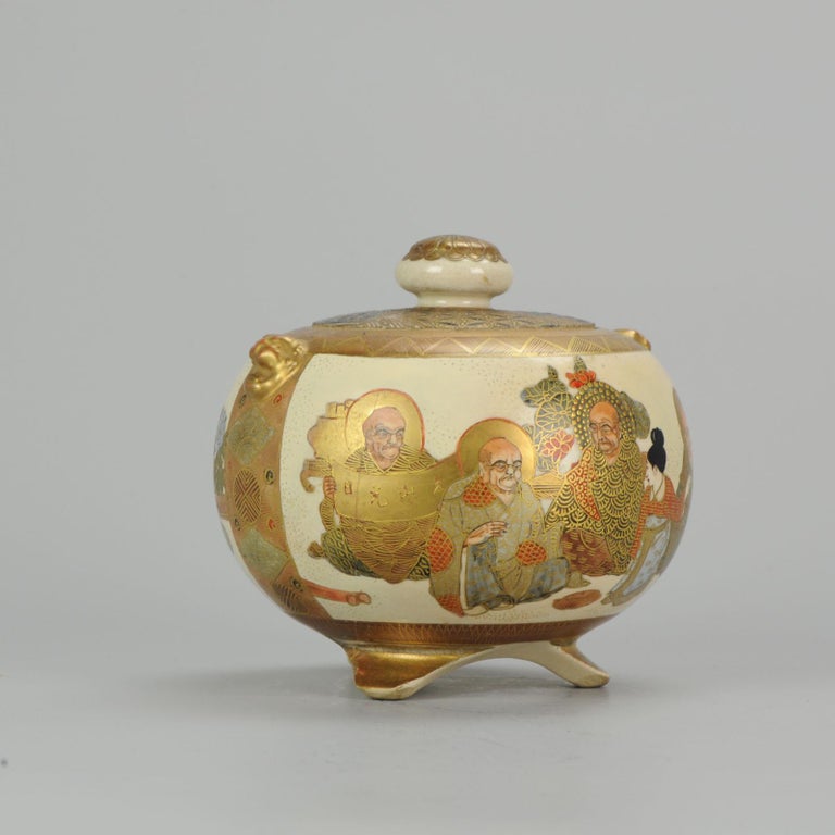 20th Century Japanese Satsuma Koro Japanese Satsuma Ware, Japan at 1stDibs