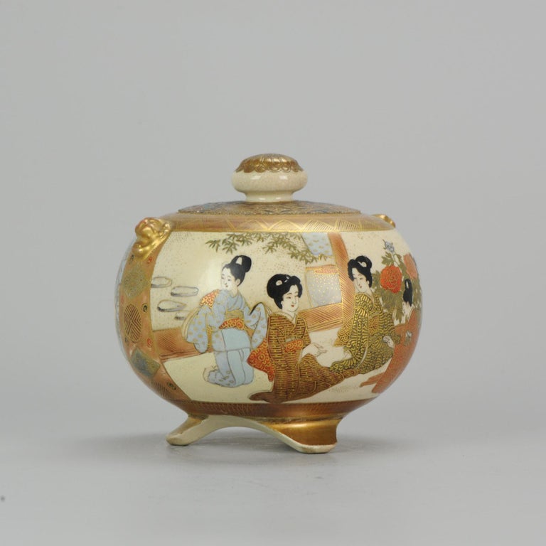 20th Century Japanese Satsuma Koro Japanese Satsuma Ware, Japan at 1stDibs