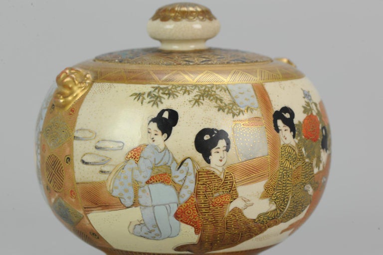 20th Century Japanese Satsuma Koro Japanese Satsuma Ware, Japan at 1stDibs