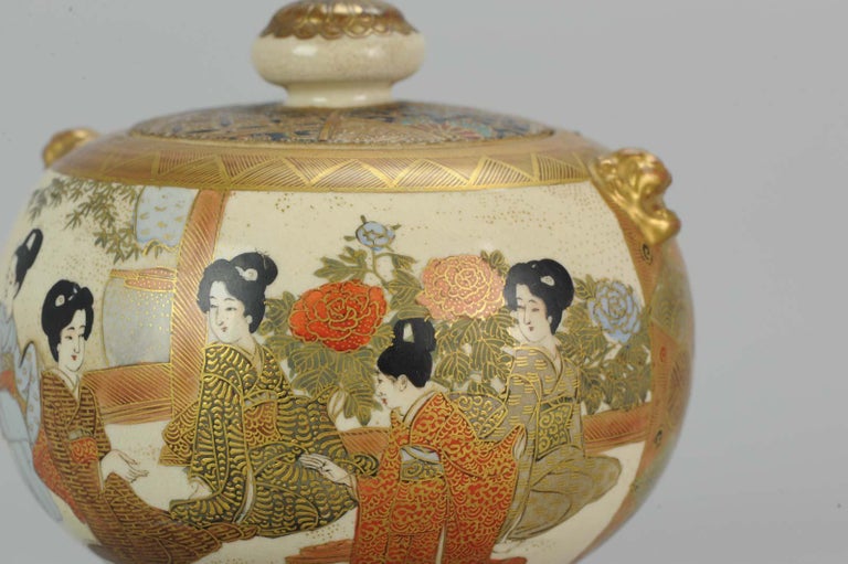 20th Century Japanese Satsuma Koro Japanese Satsuma Ware, Japan at 1stDibs