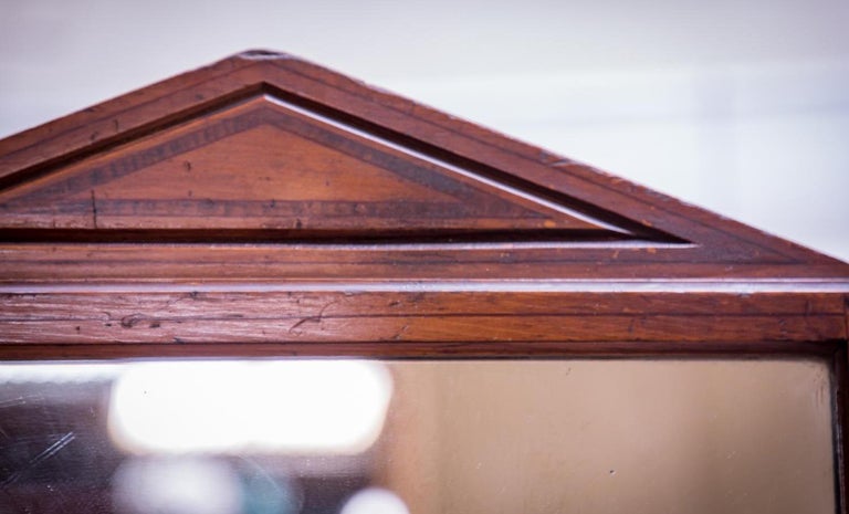 Antique 19th Century Large Gothic Dressing Table Mirror For Sale at 1stDibs
