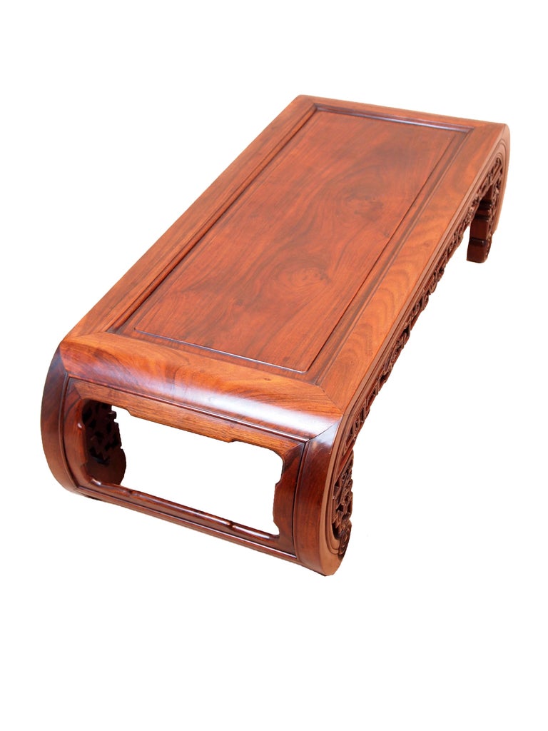Antique 19th Century Oriental Hardwood Opium Coffee Table at 1stDibs ...