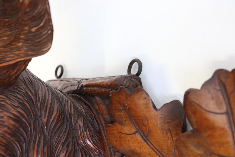 Antique 19th Century Swiss Black Forest Stag Coat Rack / Hat Rack ...