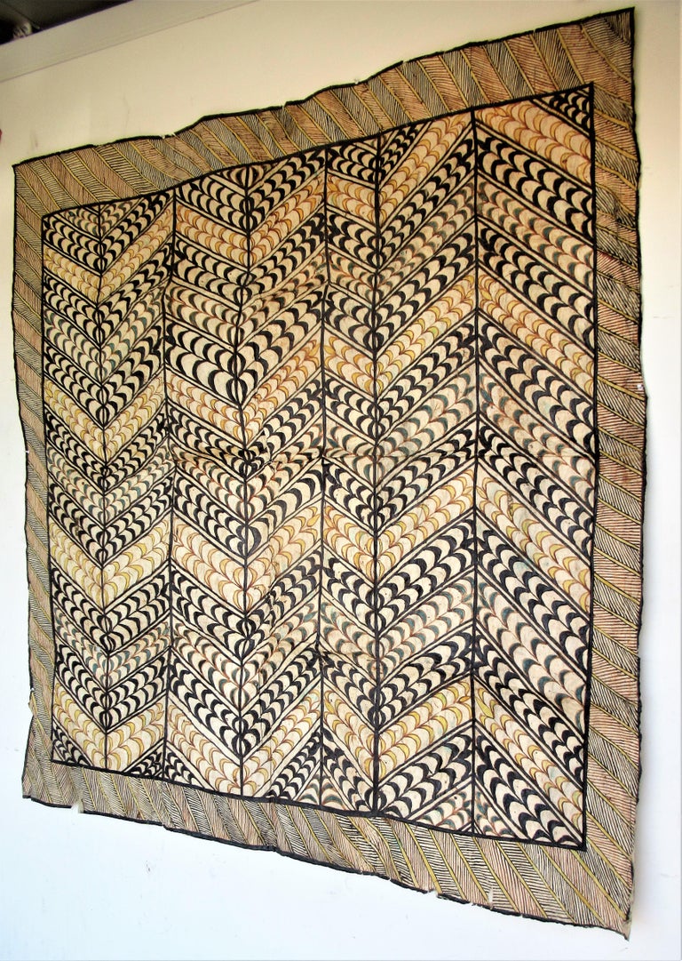 Antique 19th Century Tapa Cloth at 1stDibs | tapa cloth for sale