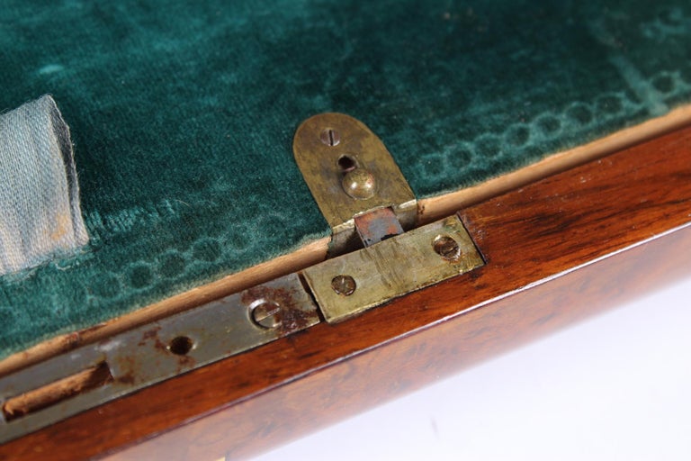 Antique 19th Century Travelling Box, Writing Slope, circa 1860 at ...