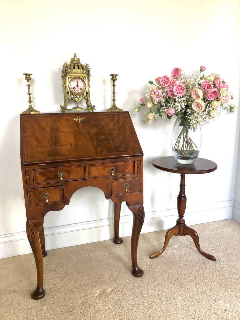 Antique 19th Century Victorian Walnut Bureau at 1stDibs | victorian bureau