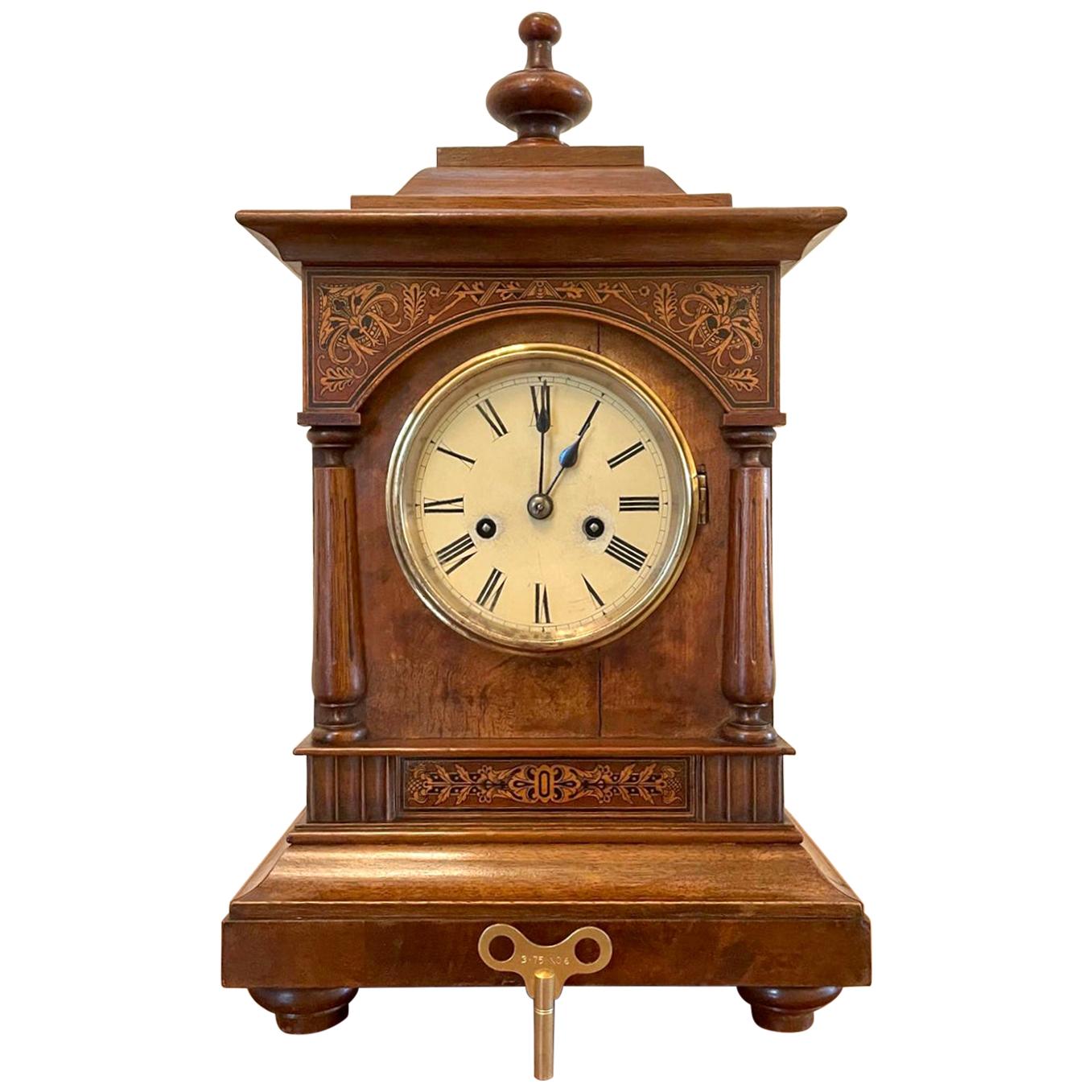 Mid-19th Century Eight Day Lantern Clock with a Double Fusee Striking ...