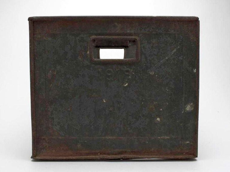 Antique 20th Century Jacob Ruppert Metal Bottle Holder For Sale at 1stDibs