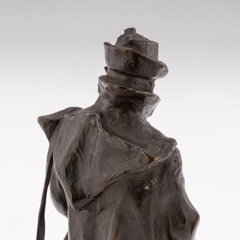 Antique 20th Century Austrian Pair of Bronze Hunters, Hans Müller, C ...