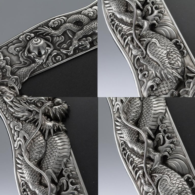 Antique 20th Century Japanese Meiji Period Solid Silver Frames, circa ...