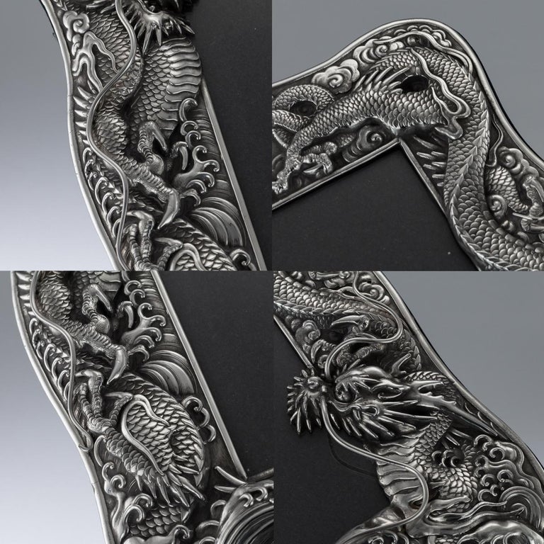 Antique 20th Century Japanese Meiji Period Solid Silver Frames, circa ...