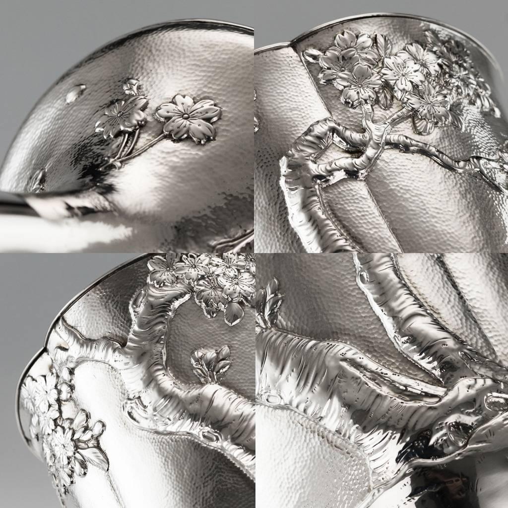 Antique 20th Century Japanese Solid Silver Massive Goblet, Nomura ...