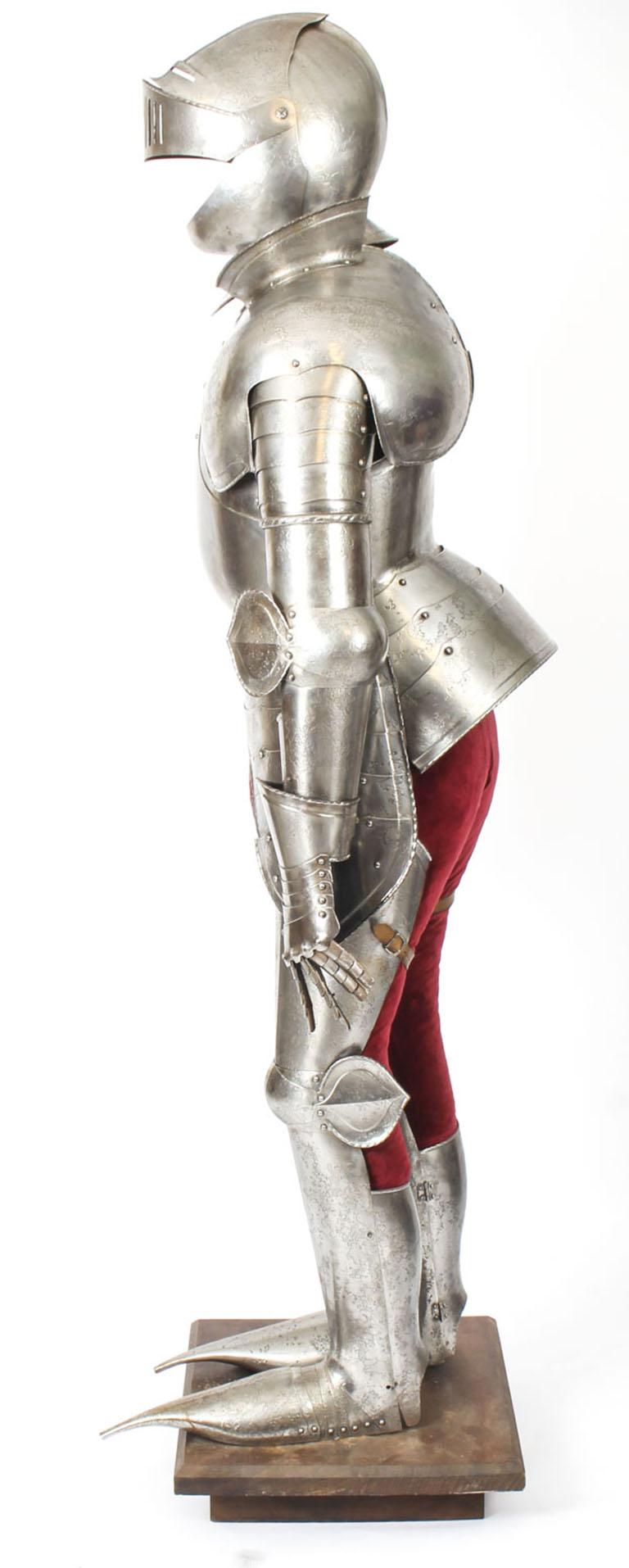 Antique Complete Set of Greenwich Style Tudor Armour, Early 20th ...