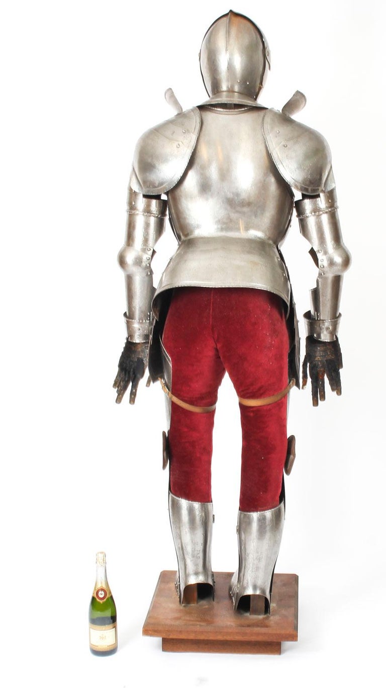 Antique Complete Set of Greenwich Style Tudor Armour, Early 20th ...