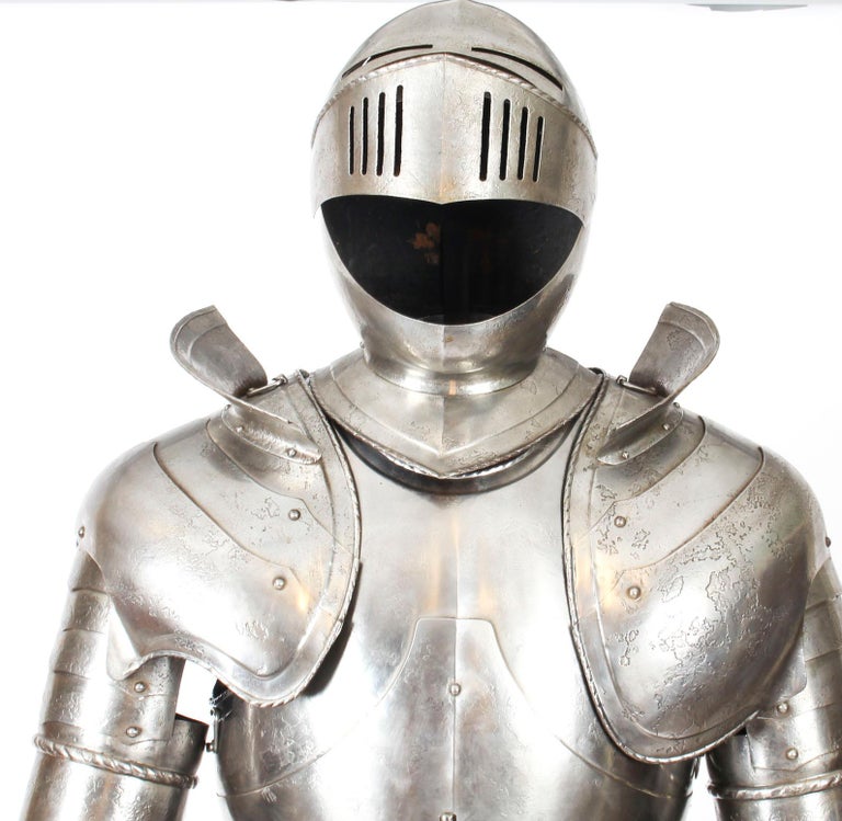 Antique Complete Set of Greenwich Style Tudor Armour, Early 20th ...