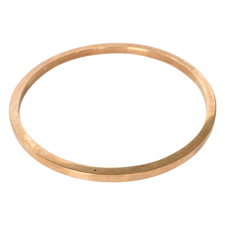 Antique 9 Carat Gold Arm Bangle at 1stDibs