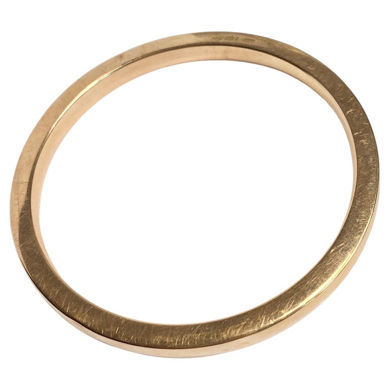 Antique 9 Carat Gold Arm Bangle at 1stDibs
