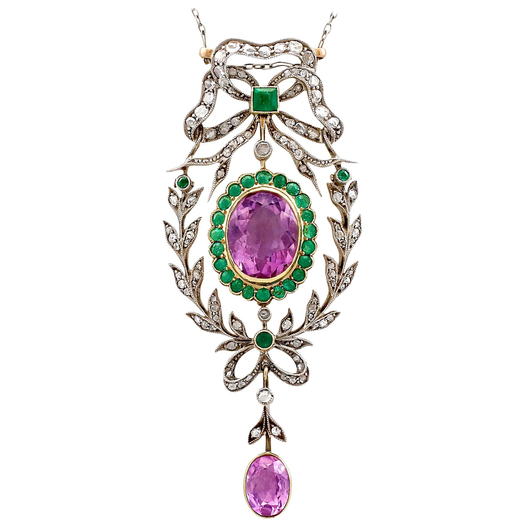 Antique Negligee Pendant at 1stDibs