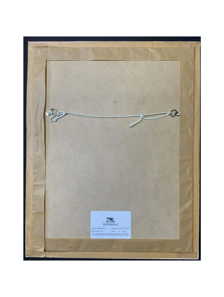 Antique Abraham Munting Hand Colored Botanical Print in Trobridge Frame ...