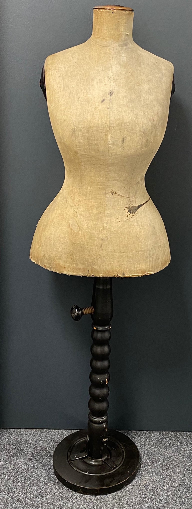 Antique Adjustable Dressmaker Mannequin, Austria, 1890s For Sale at 1stDibs