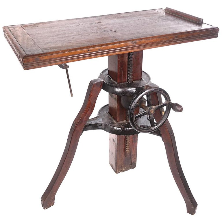 Antique Adjustable Pedestal Camera Stand at 1stDibs